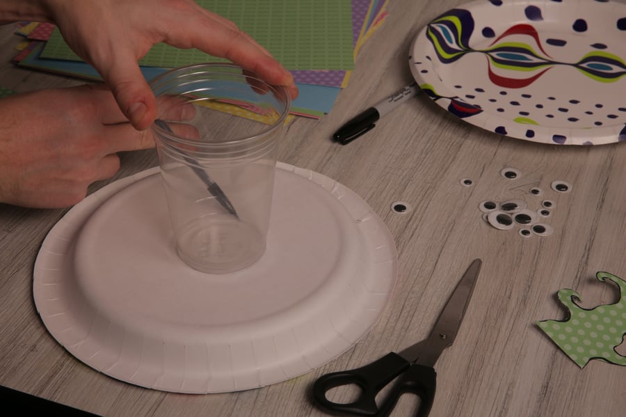 How To Make A Paper Plate UFO