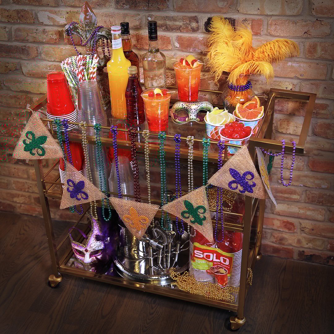 Set Up Your Own Hurricane Bar Cart