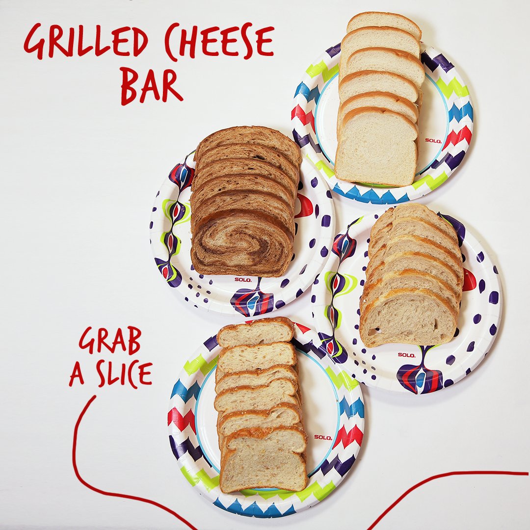 DIY Grilled Cheese Bar