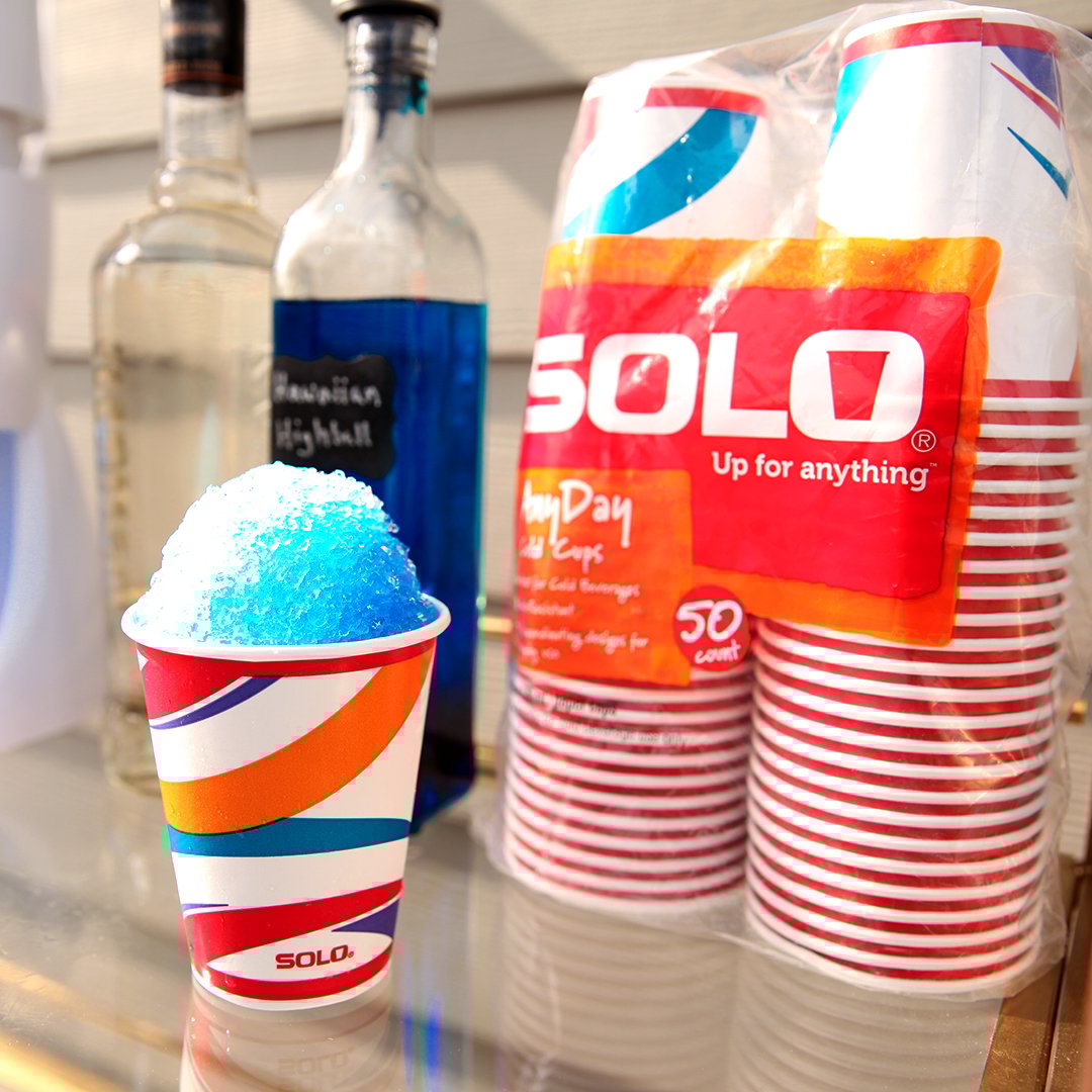 Snow Cone Bar Cart
