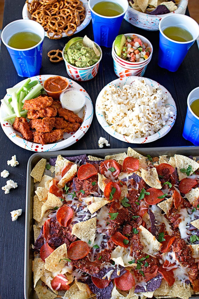 Game Day Pizza Nachos