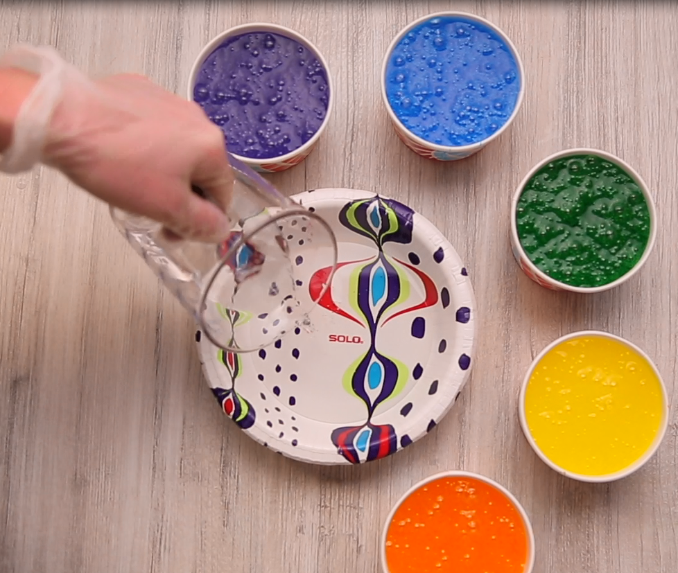 DIY Rainbow Slime